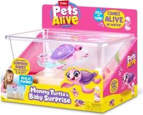 ZURU Pets Alive Herní figurka Mama Turtle  Baby Surprise / od 3 let