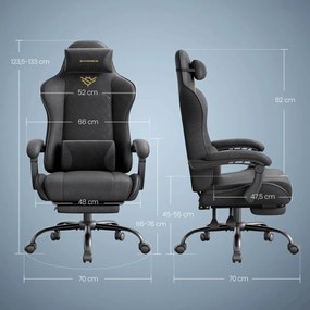 Autronic Kancelářská židle KA-E1379 BK