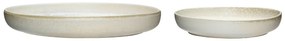 OnaDnes -20% Sada dvou bílých keramických talířů Hübsch Clay