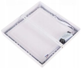 Toolight - Čtvercový povrchový LED panel SW 42W 3360lm, Studená bílá 6500K, OSW-03047