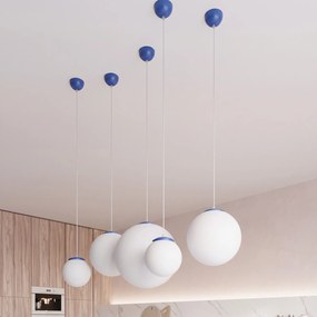 Sollux Lighting Závěsné svítidlo UGO 40 ultramarín