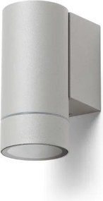 RED R13796 MIZZI NEW I nástěnná stříbrnošedá 230V GU10 35W IP65 - RED - DESIGN RENDL