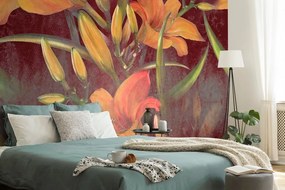 Samolepící tapeta rozkvět lilie - 300x200 cm