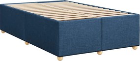 Box spring postel s matrací černá 120x190 cm textil 3286639