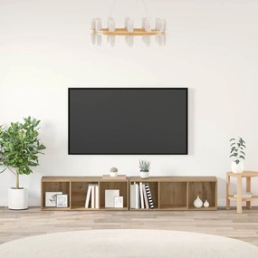 Sestava TV skříněk 2 ks Artisanový dub Kompozitní dřevo 3393551