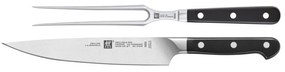 Zwilling Pro set na porcování masa 2 ks, plátkovací nůž a vidlička, 38430-003