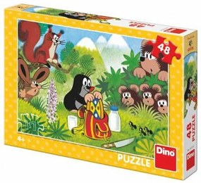 Dino Puzzle Krtek a svačina 48 dílků 26x18 cm