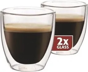 Maxxo Termo sklenice Espresso 80ml 2ks