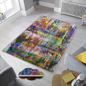 Conceptum Hypnose Kusový koberec EXFAB287, Vícebarevná Rozměr koberce: 80 x 200 cm