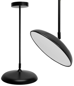 Toolight Toolight, LED stropní svítidlo APP1280-CP Black, černá matná, OSW-05182