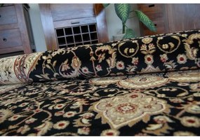 Kusový koberec Agas černý 200x400cm