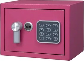 Yale YSV 170 DB2 P růžová / Trezor / Digitální klávesnice / 3,8 l / Oc