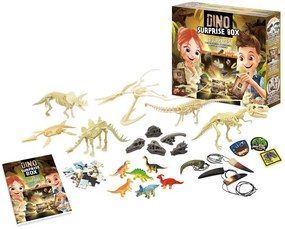 Tematická sada hraček buki france dino box 25 překvapení