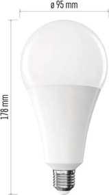 EMOS LED žárovka 28W E27 Barva světla: Teplá bílá ZQ5E91