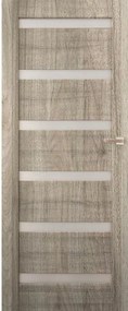 Interiérové dveře vasco doors EVORA model 5 Průchozí rozměr: 70 x 197 cm, Orientace dveří: Levé dveře, Dekor: Ořech columbia