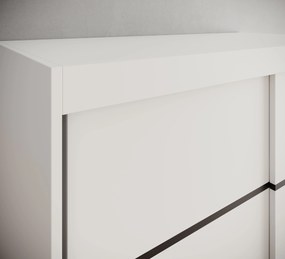 ADRK Furniture Posuvná skříň Lizi 120 SW-LIZ-120-WW