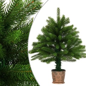 Umělý vánoční stromek s LED diodami a sadou koulí 90 cm zelený,  3077638 HangarStore.cz