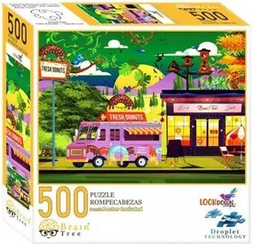 Brain Tree Puzzle Po zavření - 500 dílků / od 14 let