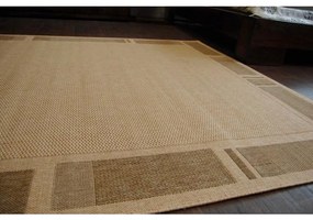 Kusový koberec Uga hnědobéžový 60x110cm