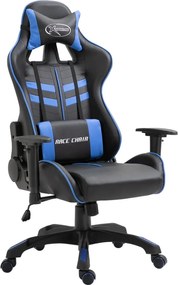 vidaXL Herní židle umělá kůže [20192] Barva: Modrá