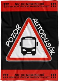 Deka Pozor, řidič autobusu! (Podšití beránkem: NE)