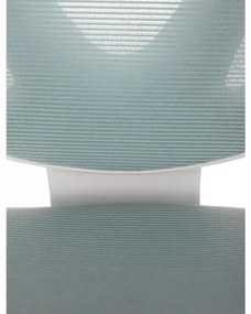 Dětská židle modrá síťovina bílý kříž podpěrka nohou KA-C806 BLUE