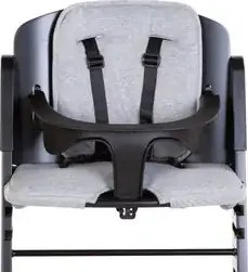 Childhome Sedací polštářky do rostoucí židličky Jersey Grey
