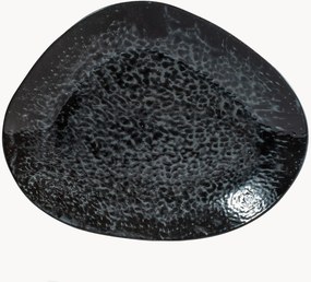 Sada oválných snídaňových talířů z porcelánu Uranus, 4 díly