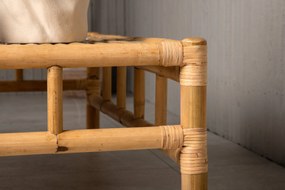Konferenční stolek Cane, přírodní barva, 120x70