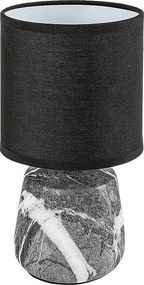 Rabalux Černá stolní lampa Nalisa pro žárovku E14 74066