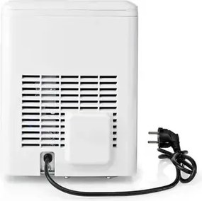 Nedis KAIC100FWT bílá / Výrobník ledu / 1.5 l / 12 kg / Plast