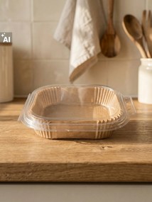 Sinsay - Papírové formy na pečení v air fryer 100 pack - béžová