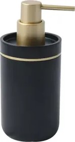 Spirella BLY dávkovač mýdla černo-zlatý / polyresin / 290 ml