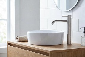 Sapho Sapho, MINIMAL sprchový sloup s pákovou s baterií, nerez mat, MI139