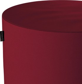 Sedák Barrel- válec pevný barva červená látka pletený vzor