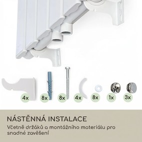 Blumfeldt Ontario 120x45 radiátor 1/2" boční připojení, montáž na zeď, 485 W