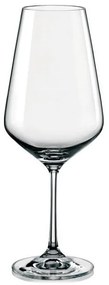 Bohemia Crystal Sklenice na červené víno Sandra 40728/550ml (set po 6k
