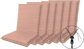 Doppler ART 4041 - set 6 ks polstrů na křeslo s nízkým opěradlem