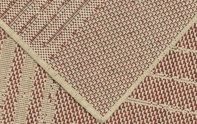 Oriental Weavers, Kusový koberec SISALO/DAWN 706/044P – na ven i na doma, 200x285, béžová, chodba / předsíň