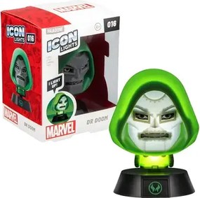 Paladone Icon Light Marvel Dr. Doom / Stolní lampa / 2x AAA