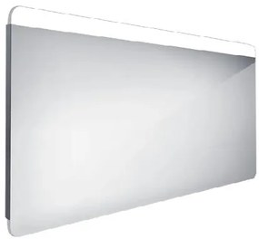 Nimco Zrcadla - Zrcadlo s LED osvětlením, 1400x700 mm, hliník ZP 23008