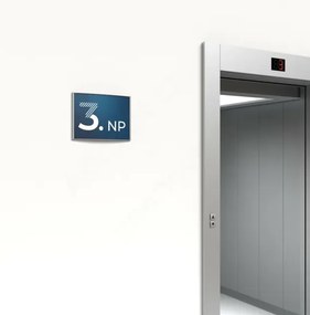 ACCEPT Orientační tabule Klassik UNI A2 (420 x 297 mm) - rozměr 420 x 297 mm
