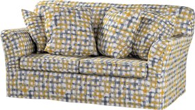 Potah na pohovku IKEA  Tomelilla 2-místná nerozkládací barva modrá látka pletený vzor, vzorované