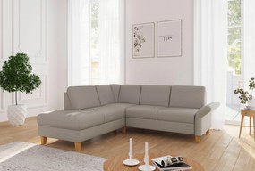 XXXLutz ROHOVÁ SEDAČKA, textil, šedohnědá Sit & More - Sedací soupravy - 000144016164