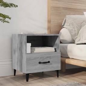 vidaXL Noční stolek kompozitní dřevo [812026] Barva: šedá sonoma
