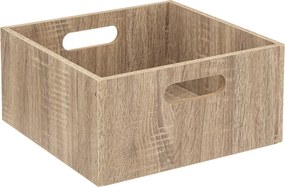 Úložný box, MDF, béžový, 32 x 15 cm