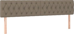 Box spring postel s matrací taupe 180x200 cm textil 3140877