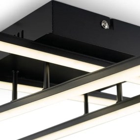 Brilagi - LED Stropní svítidlo STRIPES LED/37W/230V černá