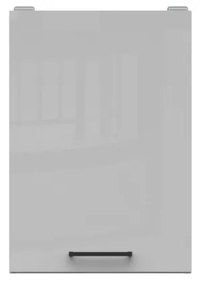Junona Line Tafla skříňka G1D/40/57 LP, bílá/světle šedý lesk