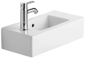 Duravit Vero - Umývátko 50x25 cm, bílá, otvor vlevo 0703500009